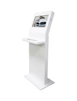 China 22 Inch White Self Service Capacitive Touch Screen , Totem Digital Signage Touch Screen for sale