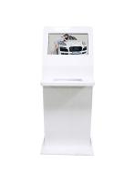 China 22 Inch White Self Service Capacitive Touch Screen , Totem Digital Signage Touch Screen for sale