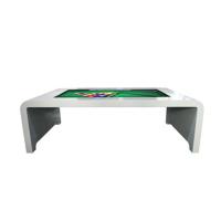China Financial Totem Top Touch Lcd Screen Kiosk , Bookstores Touch Screen Conference Table for sale