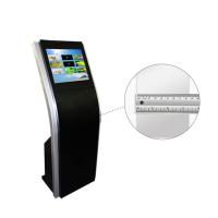 China Ticket Printing Touch Screen Display Kiosk , 19 Inch Queue Electronic Signage Display for sale