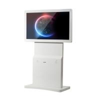 China Vertical Poster Interactive Touch Screen Kiosk Monitor Computer Support Screen Rotation for sale