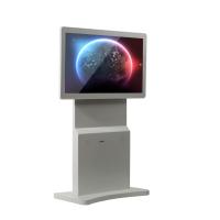 China Vertical Poster Interactive Touch Screen Kiosk Monitor Computer Support Screen Rotation for sale