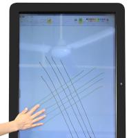 China Airport Advertising Interactive Touch Screen Kiosk Support Android 4.0 / Windows 7 / 8 for sale