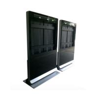 China Dual Screens All In One Pc Mit Touchscreen , Floor Stand All In One Pc Touchscreen Multitouch for sale