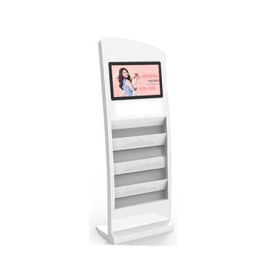 China Lcd Touch Screen Digital Signage Kiosk 19 Inch Newspaper Advertising Machine for sale