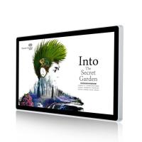 China 32 Inch Wireless Wall Mount Lcd Display Metal Shell Support SD Card / USB Port for sale