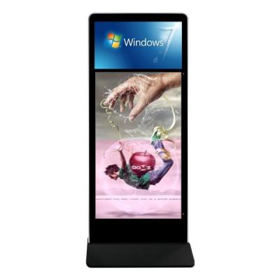 China Free Stand 49 Inch Indoor Digital Signage , Two Screens Digital Advertising Displays for sale
