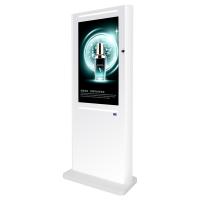 China Photo Booth Lcd Interactive Touch Screen Kiosk Totem Floor Stand 43 Inch Support Multi Touch for sale