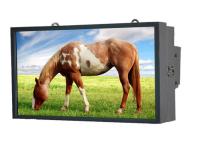 China High Definition Wall Mount Digital Lobby Signage , Outdoor Touch Screen Advertising Kiosk for sale