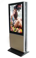 China Customized 43 Inch Outdoor Touch Screen Kiosk 1920 * 1080 Resolution Built - In HD Audio for sale