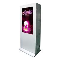 China Wireless Wifi Stand Alone Digital Signage With Air - Conditioner , Floor Standing Touch Screen Kiosk for sale
