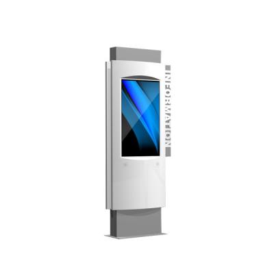 China Outdoor Digital Display Screens Kiosk , High Resolution External Digital Signage for sale