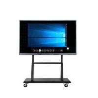 China Infrared 10 Point Large Touch Screen Monitor , Smart Board Touch Screen Lcd Display 86 Inch for sale