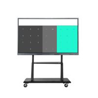 China Infrared 10 Point Large Touch Screen Monitor , Smart Board Touch Screen Lcd Display 86 Inch for sale