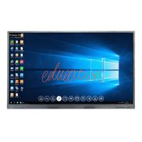 China Infrared 10 Point Large Touch Screen Monitor , Smart Board Touch Screen Lcd Display 86 Inch for sale