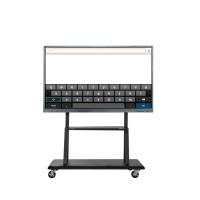 China Infrared 10 Point Large Touch Screen Monitor , Smart Board Touch Screen Lcd Display 86 Inch for sale