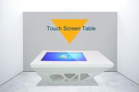 China Uitra Thin Touch Screen Coffee Table , 43 Inch Interactive Computer Bar Table for sale