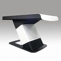 China Half Standing Multi Touch Screen Table High Definition Image Display For Teaching for sale