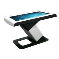 China Half Standing Multi Touch Screen Table High Definition Image Display For Teaching for sale