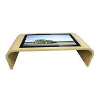 China 43 Inch Restaurant Multi Touch Screen Table IP65 Waterproof All In One Pc 2000 : 1 Contrast Ratio for sale