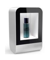 China White Indoor Auto Transparent LCD Screen Display Box 22 Inch With Metal Back Shell for sale