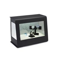 China Modern Transparent Monitor Screen, Win10 All In One Digital Signage Transparent Lcd Showcase for sale