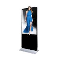 China Android Network Glass Free 3D Digital Media Signage , Floor Stand Digital Advertising Screens for sale