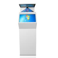 China Floor Stand 3D Holographic Display Showcase Touch Screen Built - In Speakers for sale