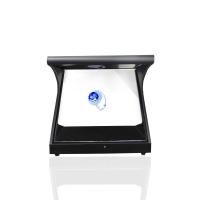 China Tempered Glass Optic Hologram Pyramid Display , Indoor Hologram Projection Screen for sale