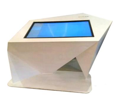China Customized White Windows10 43'' Infrared Stand Up Computer Kiosk ,Convenient Digital Query Machine for sale
