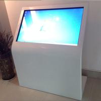 China 55 Inch Supermarket Interactive Infrared Touch Screen Information Kiosk All In One PC i5 CPU for sale