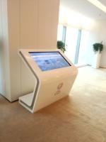 China 55 Inch Podium Windows All In One Pc Interactive Touch Computer Kiosk Query Machine 10 Points IR Touch for sale