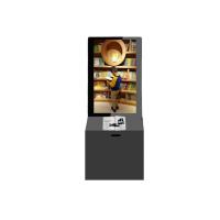 China 43 Inch Standing Advertising Display Bulit In Android / PC System With Donation Box for sale