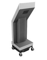 China Movable 21.5 Inch Touching Floor Standing Digital Signage With Calendar Exhibition Booth for sale