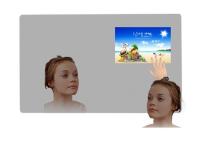 China 43 Inch Motion Sensor Wall Mount LCD Display Magic Mirror Lcd Advertising Screen for sale