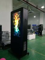 China Fan Cooling Outdoor Touch Screen Kiosk 55 Inch 1080P Double Sided LCD Display for sale