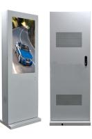 China Free Standing Outdoor Touch Screen Kiosks Air Cooling LCD Display Digital Signage IP65 Waterproof for sale