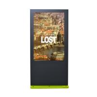 China 55 Inch Free Standing Digital Display Screens , Outdoor Interactive Kiosk IP65 2000nits for sale