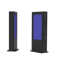 China 65 Inch Digital Kiosks Touch Screen , Floor Standing LCD Advertising Display With Air Conditioner for sale