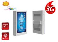 China Wall Mount Waterproof Digital Signage Outdoor LCD Display 65 Inch 1500 Nits Brightness for sale