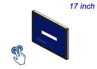 China 17-Inch Touch Embedded Display for Manufacturing Control Systems, Laboratory Instruments, Public Terminals, and HMI Panels for sale
