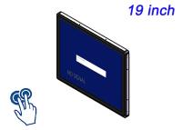 China 19-Inch Touch Embedded Monitor for Surveillance Systems, Logistics Operations, Airport Displays, and Control Rooms for sale