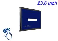 China 23.6-Inch Touch Embedded Display for Medical Diagnostics, Oil and Gas Equipment, Factory Automation, and Command Centers for sale
