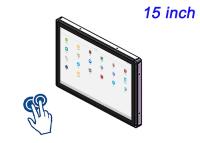 China 15-Inch Android Embedded Touch Screen for Security Systems, Warehouse Automation, Vending Machines, and Transportation Interfaces for sale