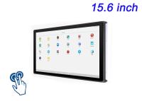 China 15.6-Inch Android Touch Embedded Screen for Retail Displays, Medical Terminals, Industrial Dashboards, and Smart Kiosks for sale