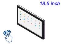 China 18.5-Inch Android Touch Embedded Monitor for Fitness Equipment, Wayfinding Displays, Transportation Kiosks, and Entertainment Systems for sale