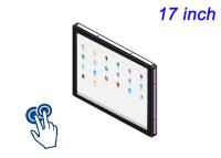 China 17-Inch Android Embedded Touch Display for Aerospace Control Panels, Public Terminals, Laboratory Instruments, and Factory Dashboards for sale
