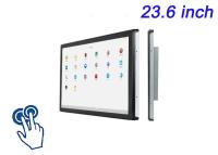 China 23.6-Inch Android Embedded Touch Display for Medical Diagnostics, CNC Machines, Oil and Gas Monitoring, and Advanced HMI Applications for sale