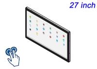 China 27-Inch Android Embedded Touch Screen for Trade Show Displays, Smart Retail Applications, Multimedia Consoles, and Control Systems for sale