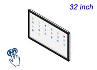 China 32-Inch Android Embedded Touch Monitor For Command Centers, Public Transportation Displays, Logistics Dashboards, And Digital Advertising Panels for sale
